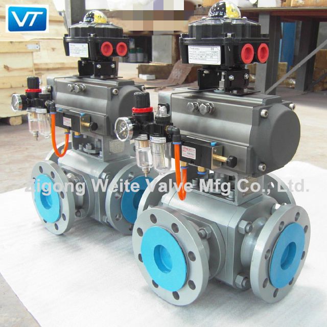 Low Fluid Resistance Pipeline Ball Valve Gas Over Oil Actuated API 607 ...