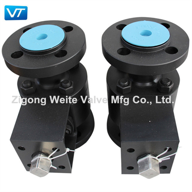 Cast Steel Float Valve Flange Type With Locking Device ASME B16.34