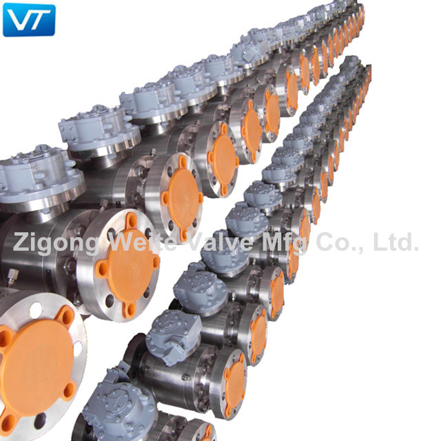 Stainless Steel Batch F316 Ball Valve API 607 For Petroleum Chemical ...