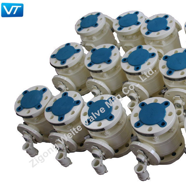 410 Stem LF2 ENP Ball Valve Forged Steel Floating Erosion Resistant ...