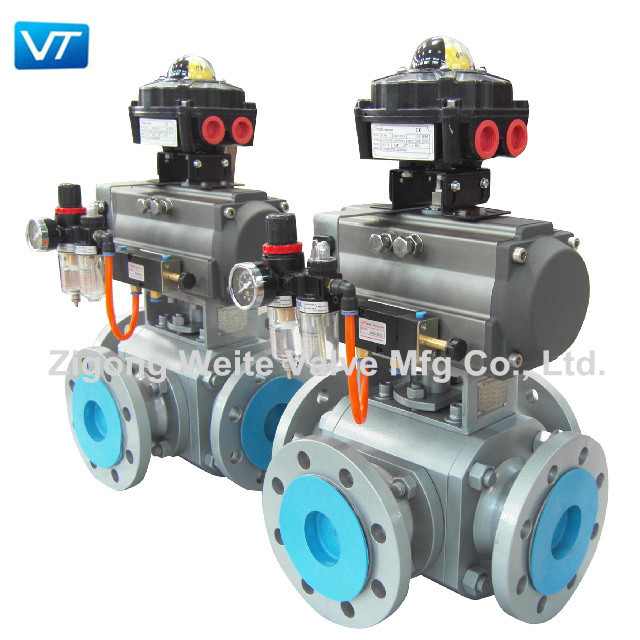 Low Fluid Resistance Pipeline Ball Valve Gas Over Oil Actuated API 607 ...