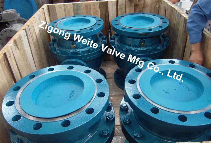 ISO5211 Carbon Steel Flanged Ball Valve API Standard API 6D API 598