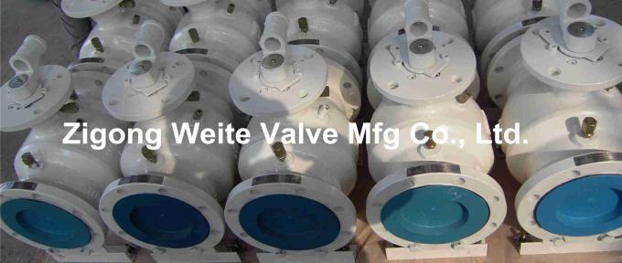 Anti Static API 608 Ball Valves Fireproof Emergency Sealing DBB Function
