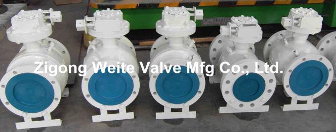 Anti Static API 608 Ball Valves Fireproof Emergency Sealing DBB Function