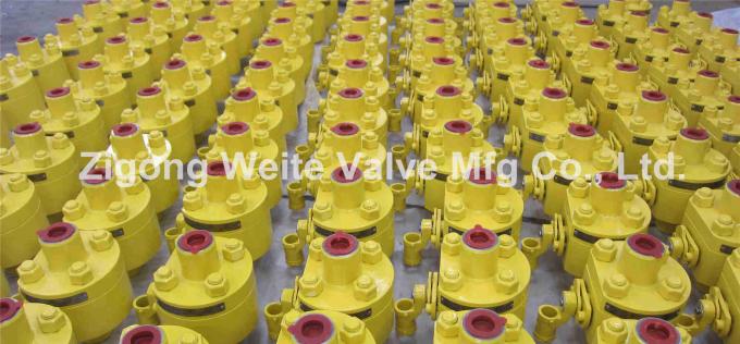 A182 F6A Stem Floating Ball Valve Middle Flange A350 LF2 Valve Ball