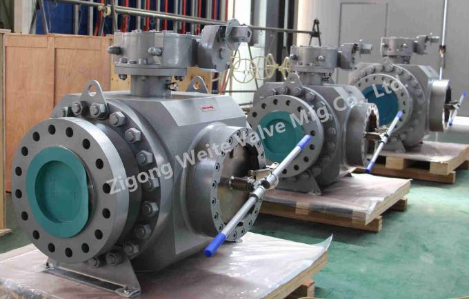 10'' 600LB Pigging Ball Valve Forged Steel Body Material A105 ENP